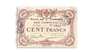Banknotes of France