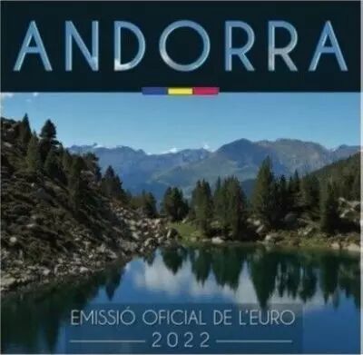 Coin Andorra Proof set of Andorra - 8 coins BU in Euros 2022
