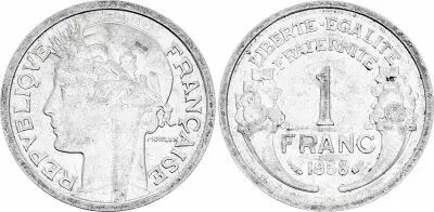 Coin France 1 Franc Morlon - 1958