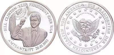Germany (Federal Rep.) Bill Clinton President of United States of ...