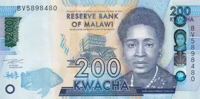 Billet Malawi 200 Kwacha - Rose L. Chibambo - 2022 - Série BV