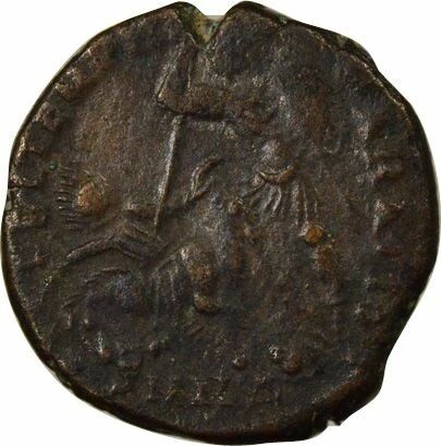 Pièce Rome Empire Constance II - Nummus, Soldat terrassant Cavalier ...
