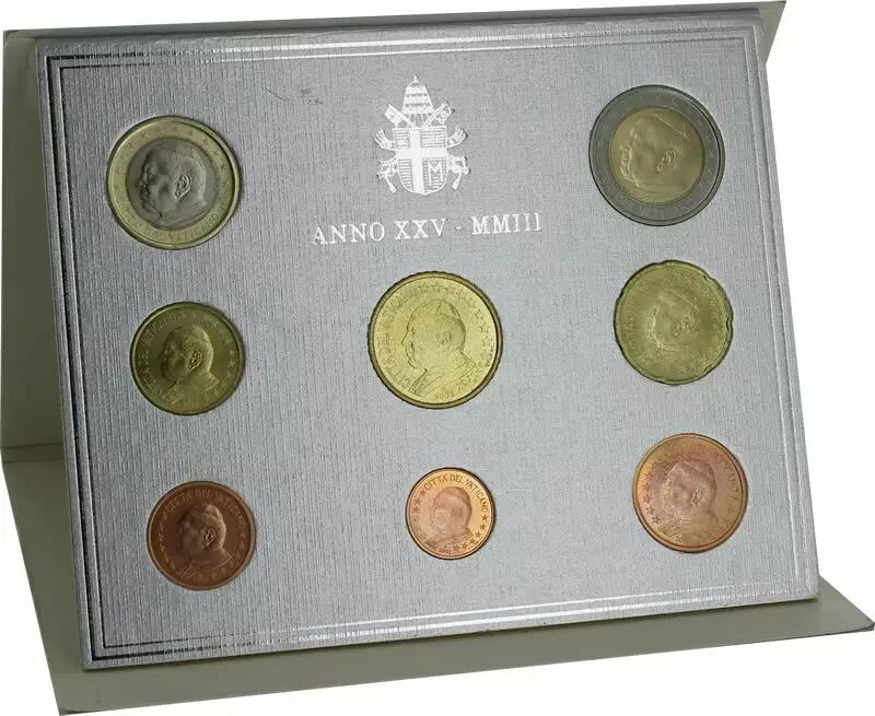 Pièce Vatican Coffret BU Euro VATICAN 2003 - Jean-Paul II